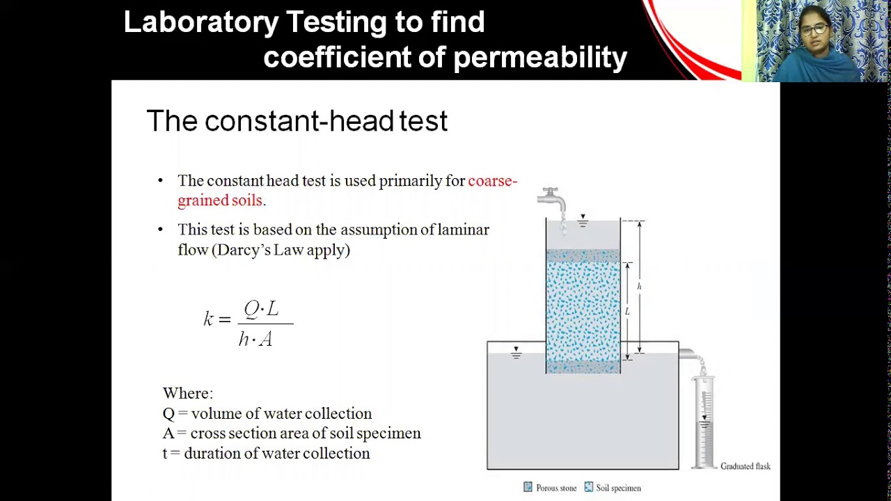 Geo technical Engineering/Lecture-18/Unit-2/Constant Head permeability ...