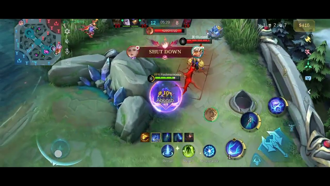 Moba Badang Tank build gameplay - YouTube