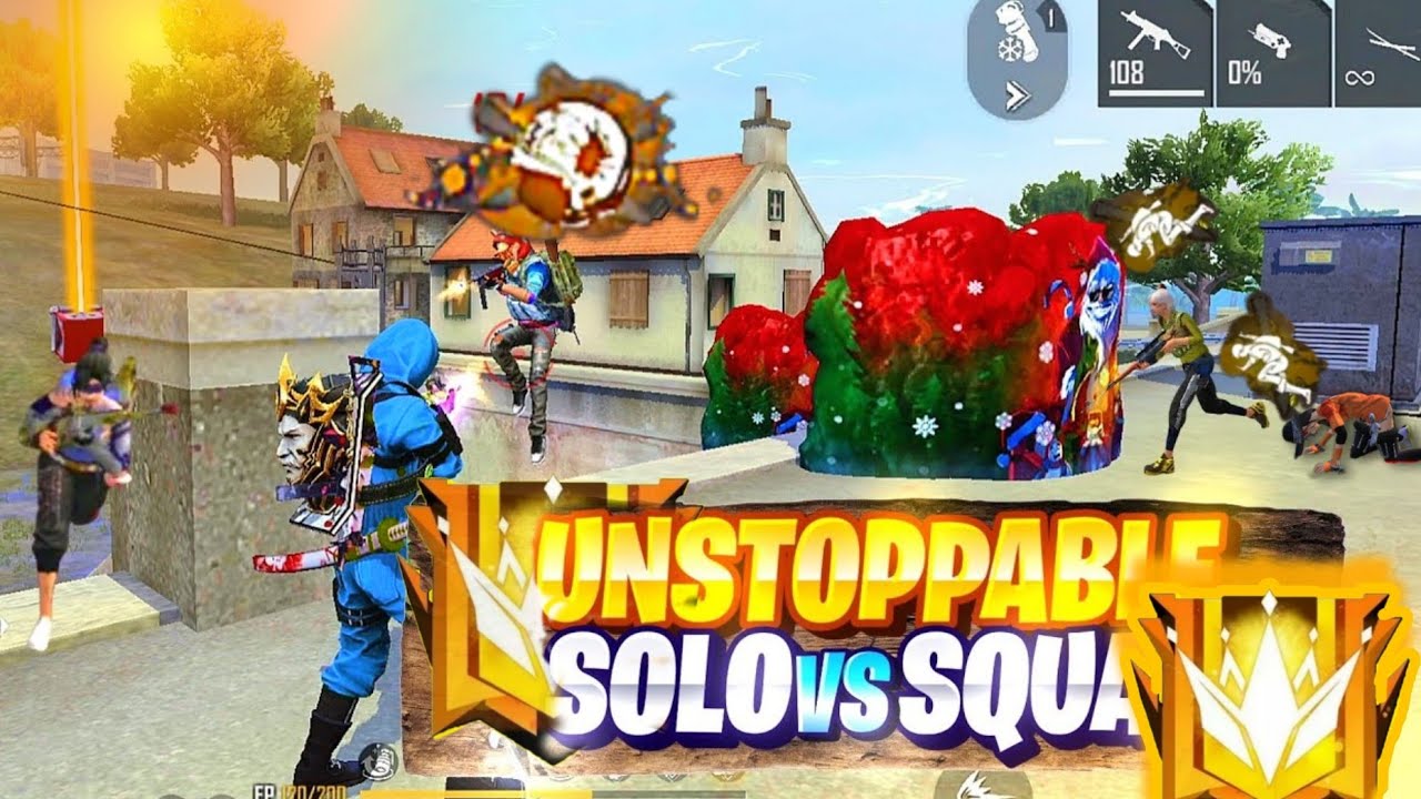 Free fire new Highlights Game Play Videos. free fire GrandMaster SQUAD ...