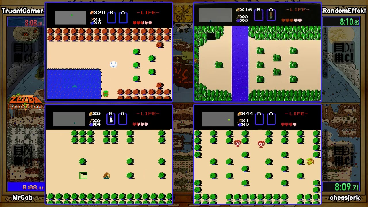 12/09/18 Zelda 1 Randomizer Weekly Race - YouTube