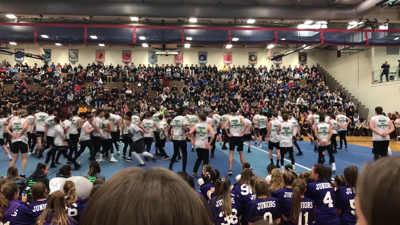 WTHS senior powderpuff 2018 (inside) - YouTube