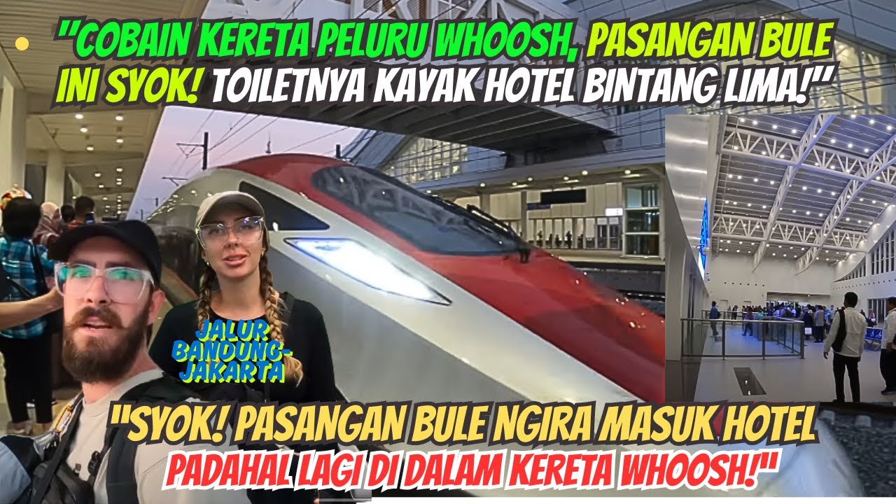 "Pasangan Bule Tak Menyangka Toilet WHOOSH Secanggih Ini!" - YouTube
