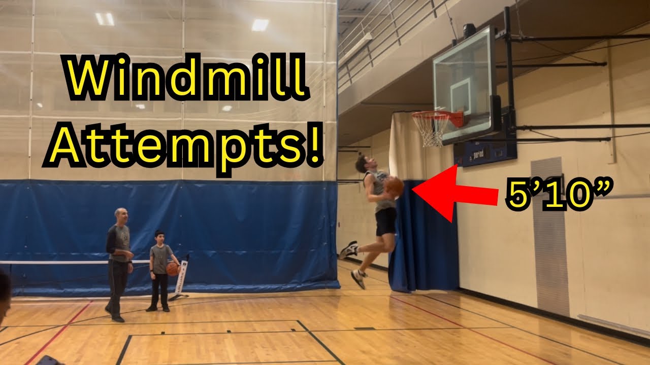 Dunk journey: Some dunks and windmill attempts! - YouTube