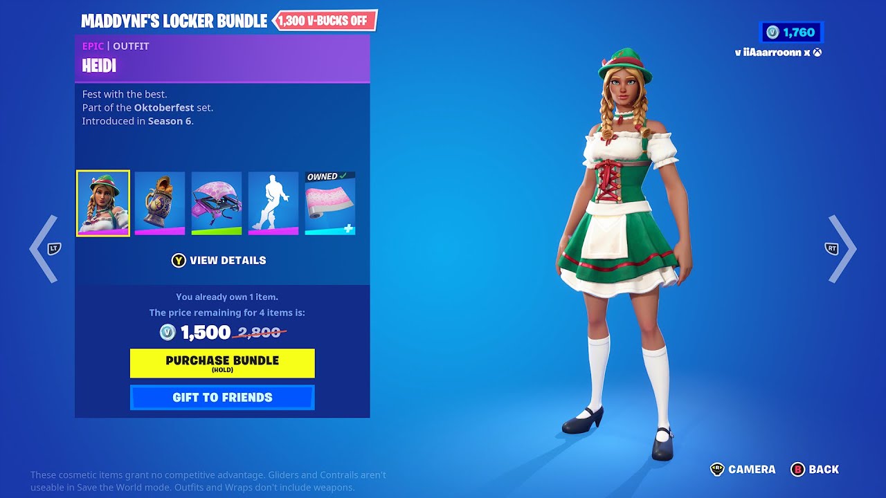 Fortnite Item Shop, September 29th 2023 - *RARE* HEIDI & LUDWIG SKINS ...