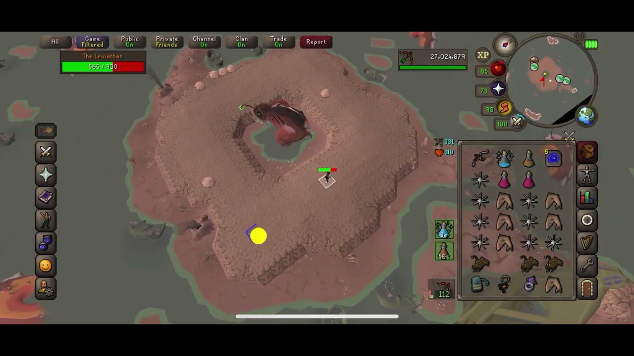The Leviathan OSRS Mobile - YouTube