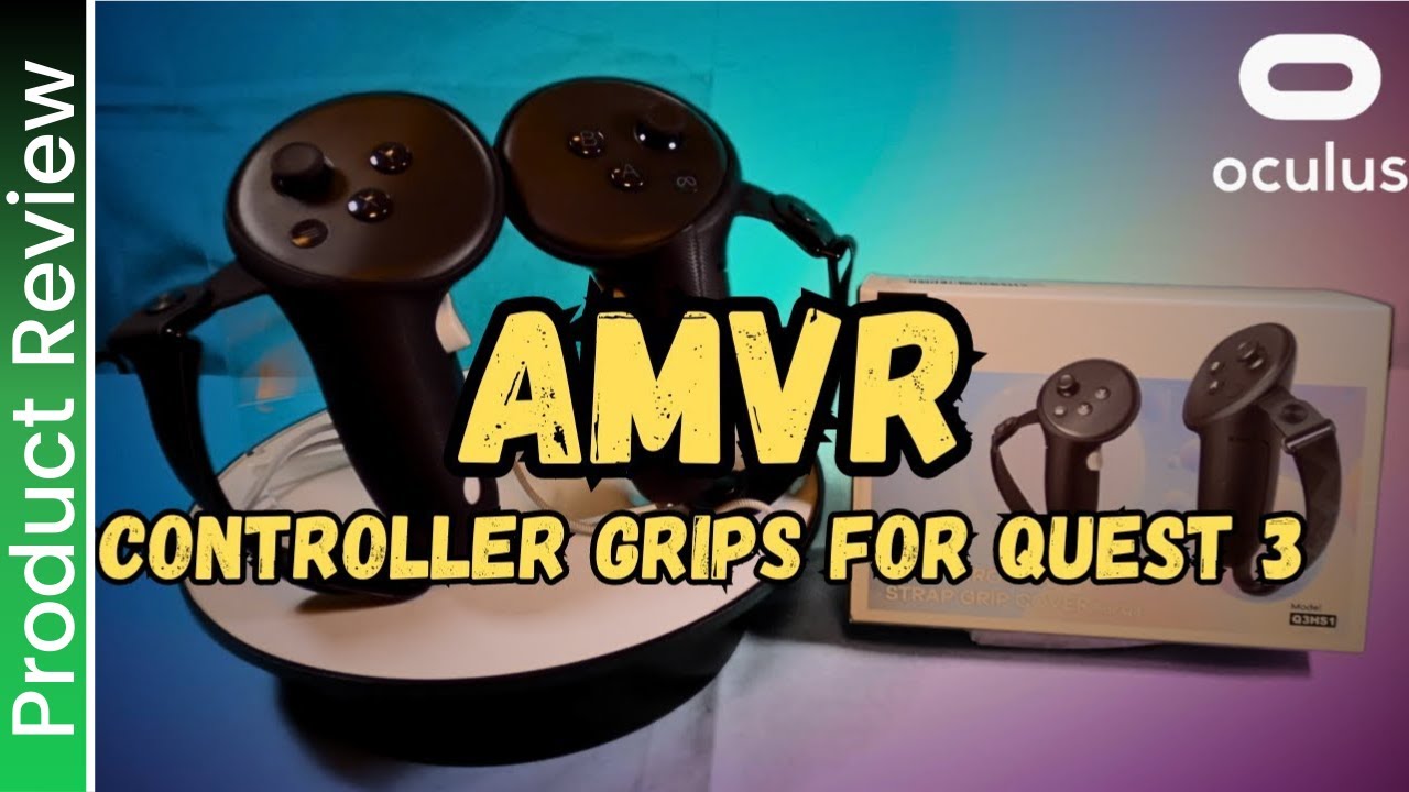 AMVR Anti Throwing Strap Grip Covers for Quest 3 - YouTube