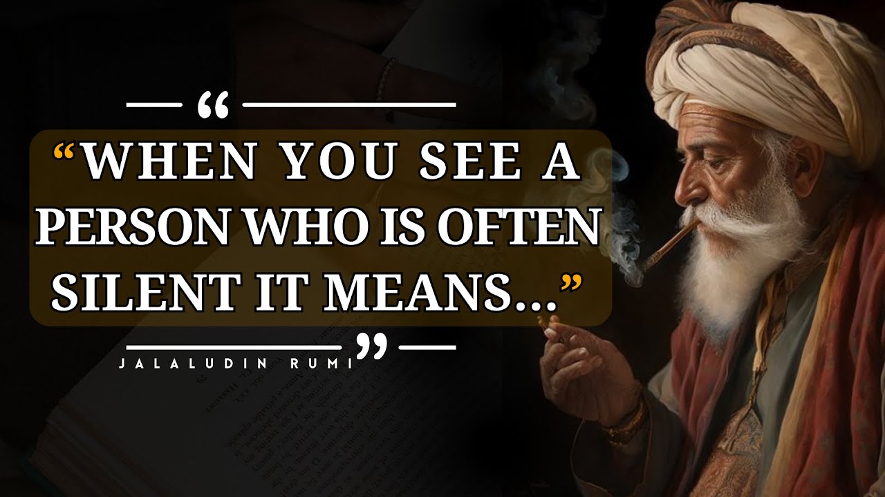 Jalaluddin Rumi Quotes in English that change your mind | Rumi |oneline ...