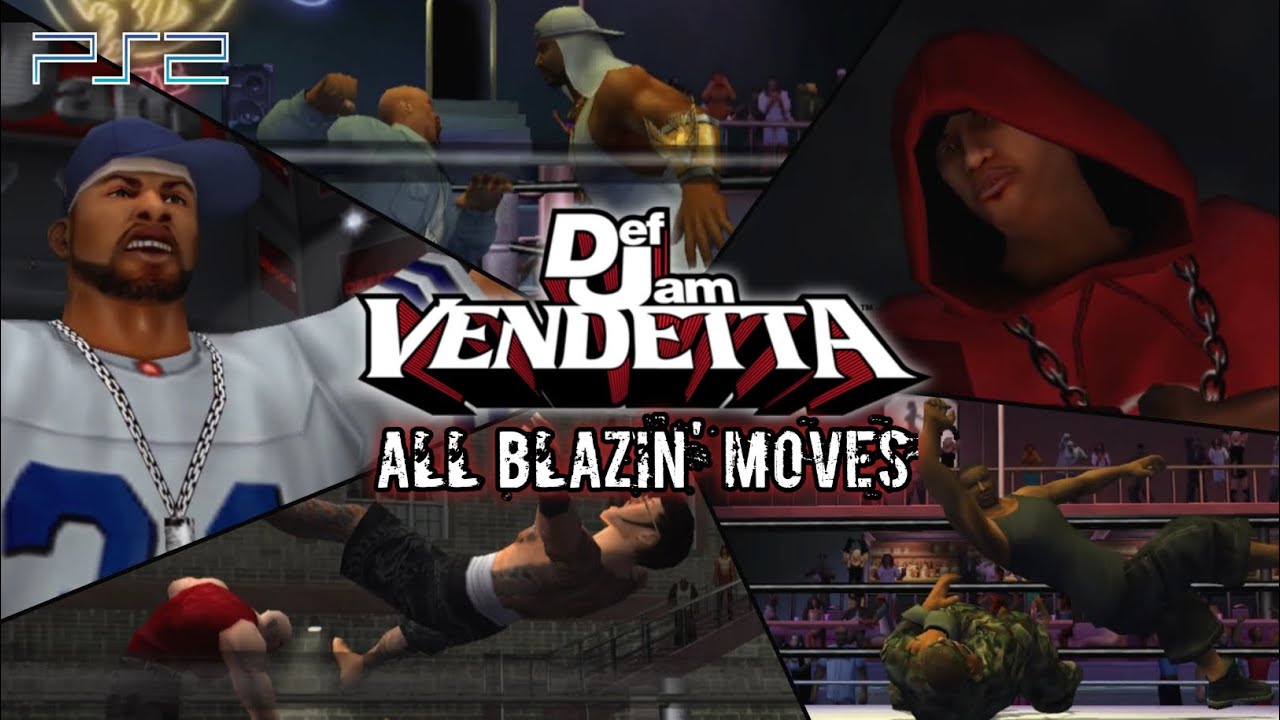 Def Jam Vendetta - All Blazin' Moves (All Characters) | PS2 - YouTube