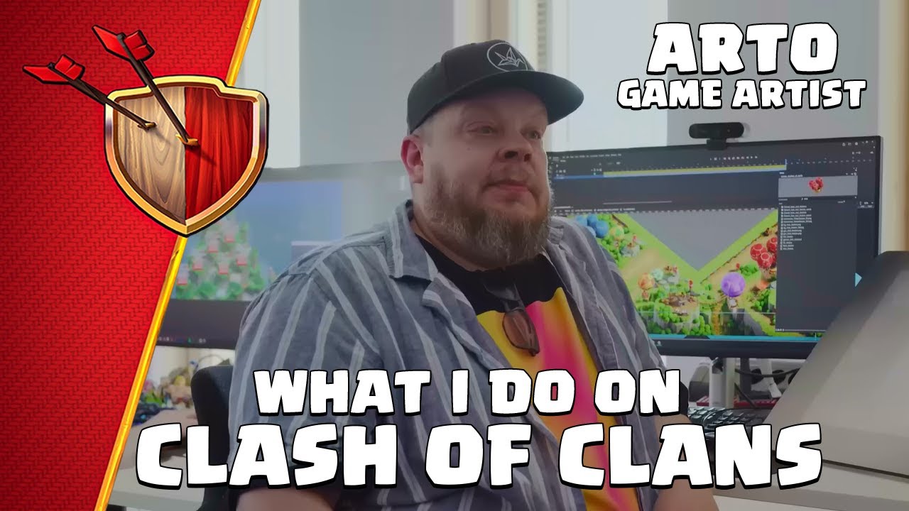 Inside the Clash Team Part 3 - Arto - Clash of Clans Game Artist - YouTube