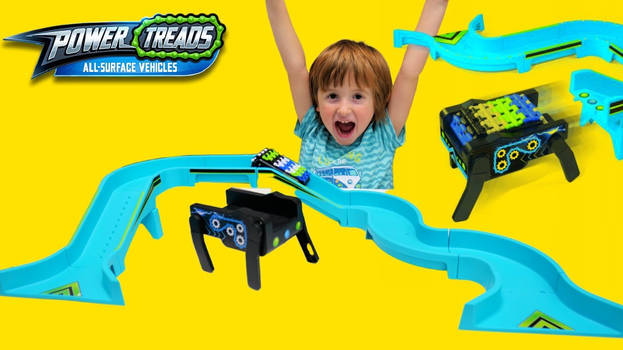 SUPER POJAZD POWER TREADS i SIEMA TU MARCEL - YouTube