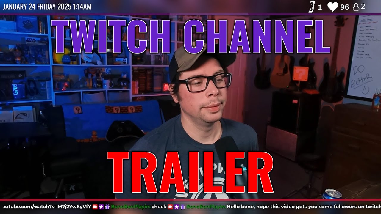 I Made a Twitch Channel Trailer... - YouTube