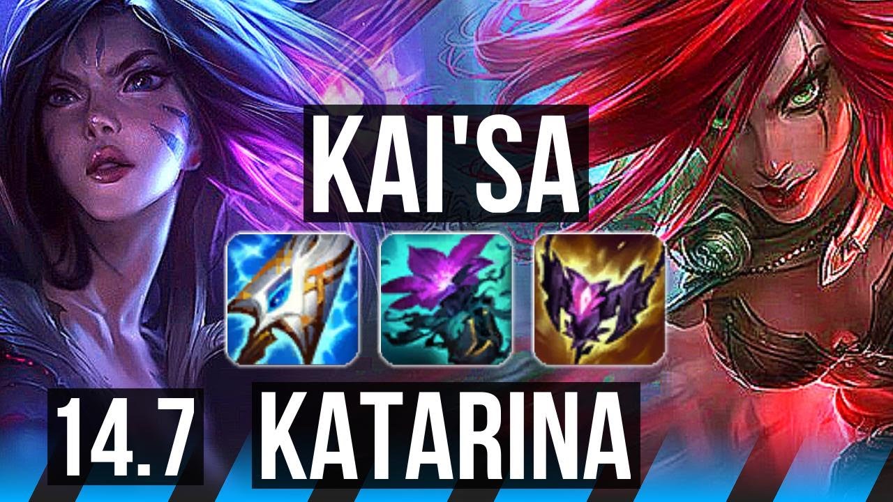 Kaisa Vs Katarina Mid 13 2 11 63k Dmg Legendary 300 Games Tr