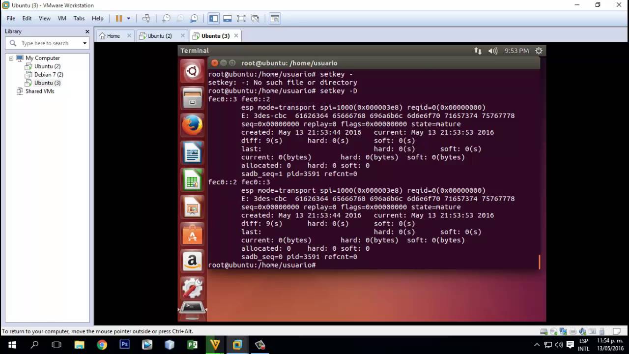 Configuracion Ipsec-Ipv6 - YouTube