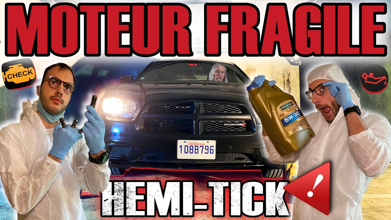 😱 HEMI TICK : le gros DÉFAUT du moteur 5.7L V8 HEMI - YouTube