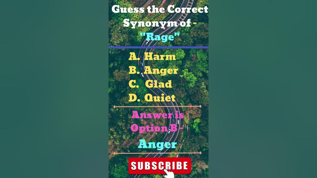 Guess The Synonyms Of Rage shorts youtubeshorts shortsvideo guess-the-synonyms-of-rage-shorts-youtubeshorts-shortsvideo