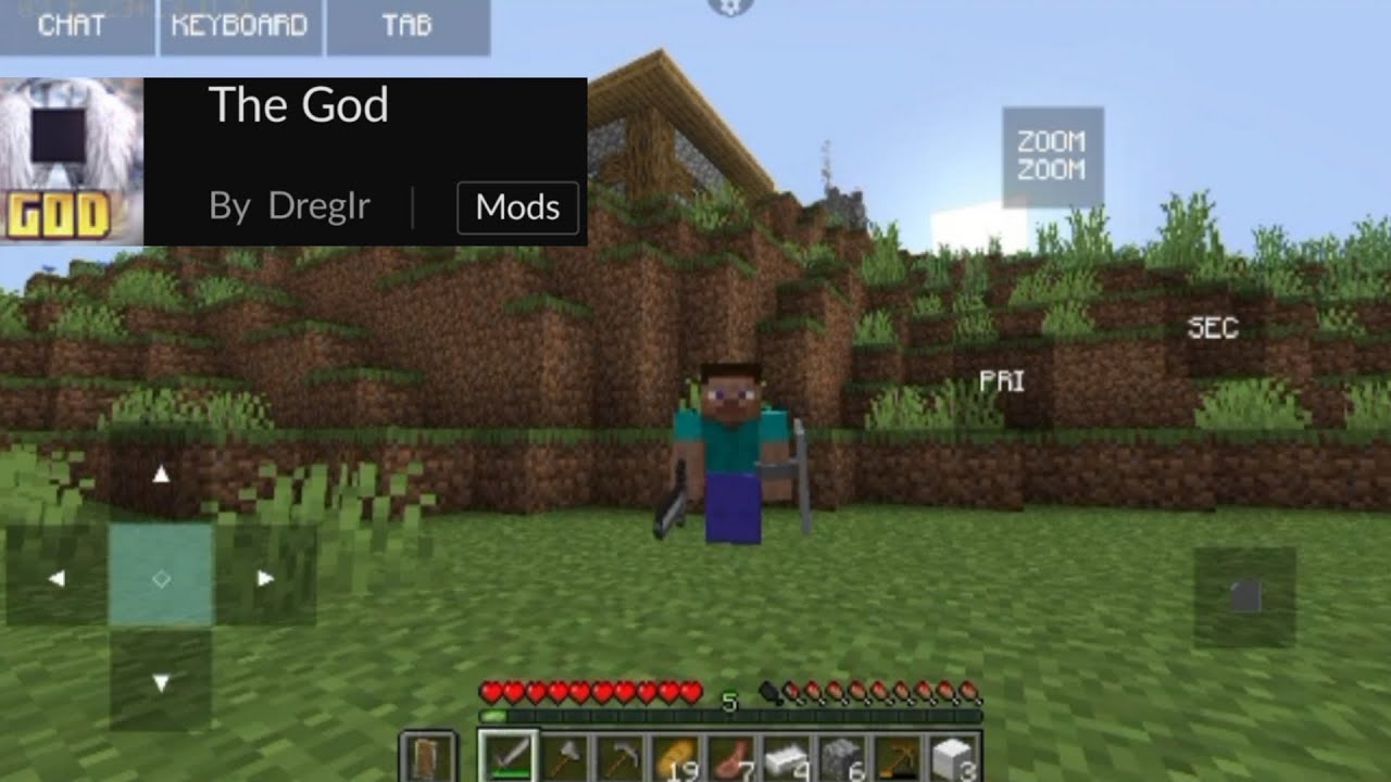 Mod The God Minecraft pojavlaucher/Java 1.19.2 - YouTube