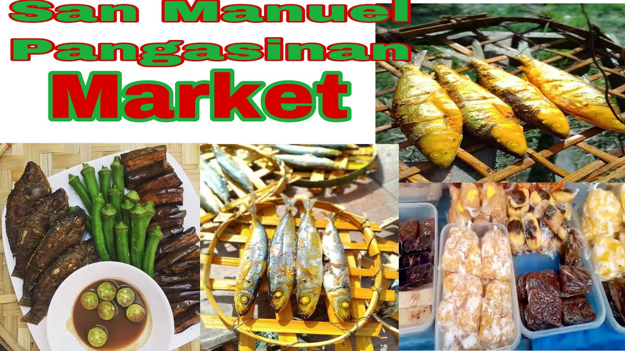San Manuel Pangasinan Public Market napakaganda at napakalinis - YouTube