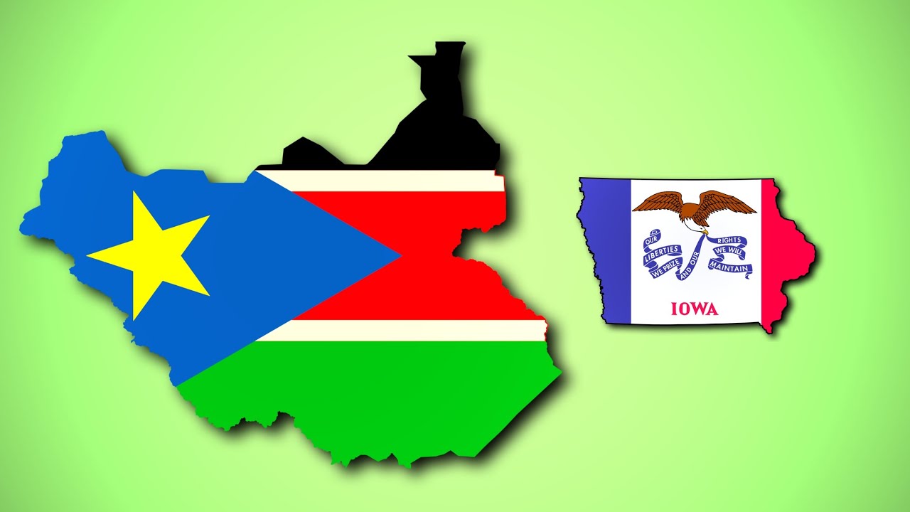 Countries vs. US States ( Size Comparison 8 ) - YouTube
