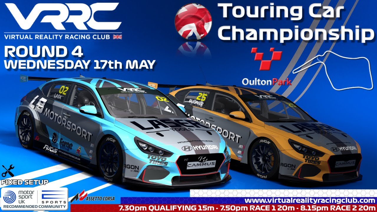 VRRC | Cammus Simulation TC S4 | R4: Oulton Park - YouTube