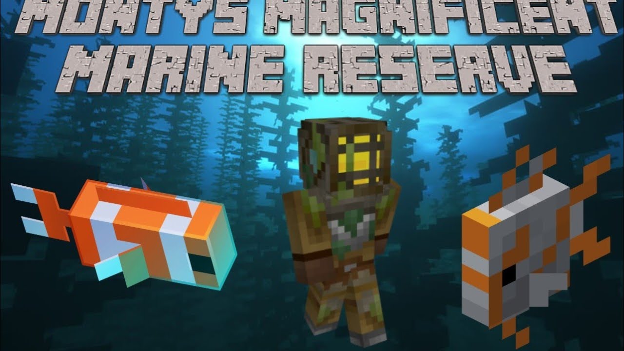 Monty Christo Minecraft Marine Reserve - YouTube