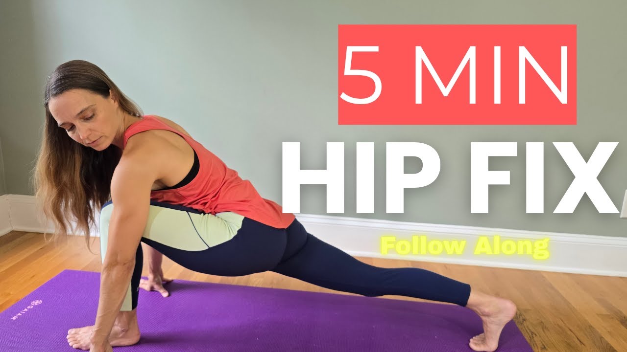 5 Minute Hip Opener Mobility | Fix Tight Hips Fast | Beginner Friendly - YouTube