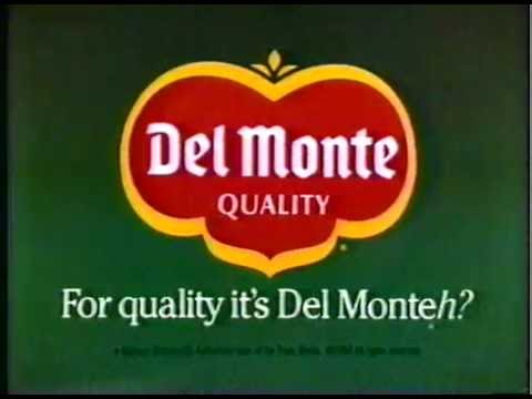 Del Monte Commercial, Mar 14 1991 - YouTube
