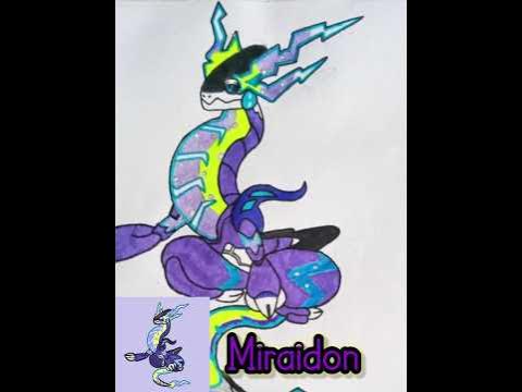My New Art *Miraidon*#painting #art #pokemon #pokemonviolet # ...