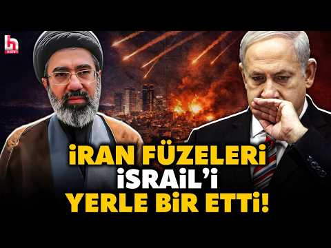 Darbe üstüne darbe alsa da stoğu tükenmeyen İran, dün gece İsrail’de bir çok noktayı vurdu!