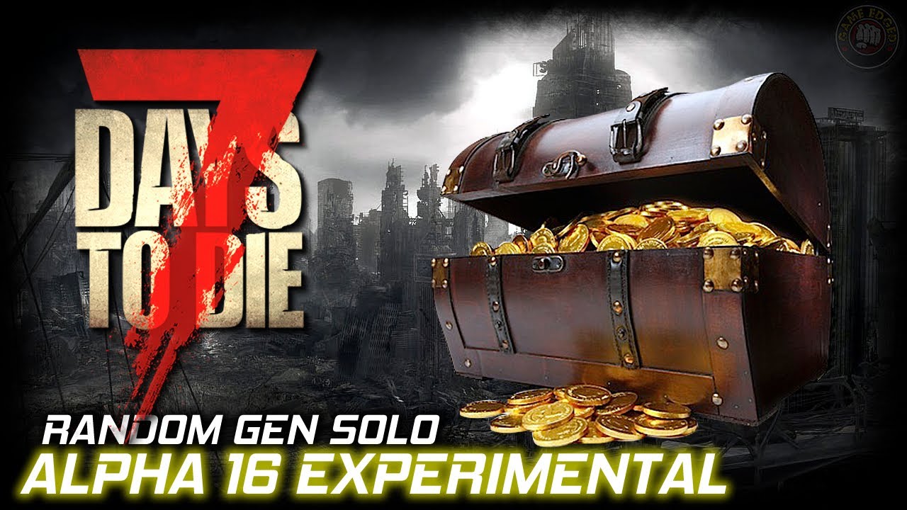 7 Days To Die Alpha 16 | Treasure! | EP8 | Random Gen | 7DTD Gameplay ...