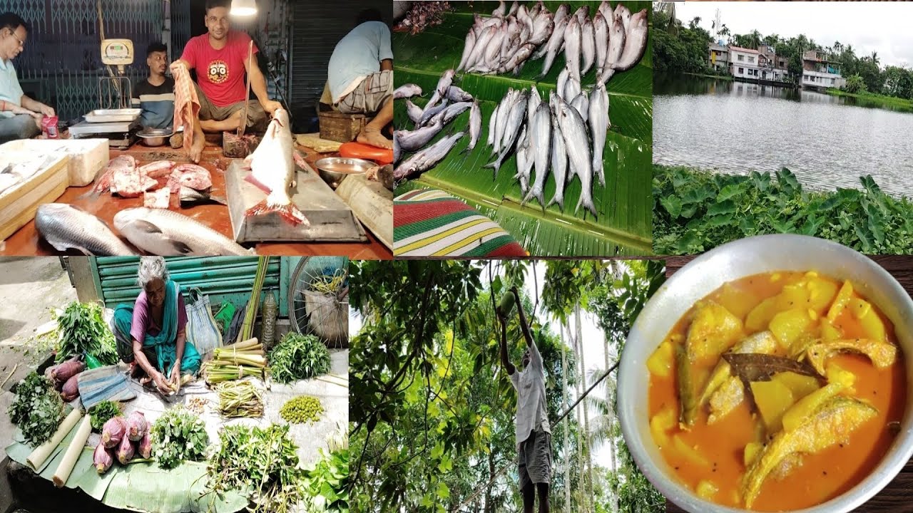 Bengali machli market || famous Elish machli || Bengali recipe ...