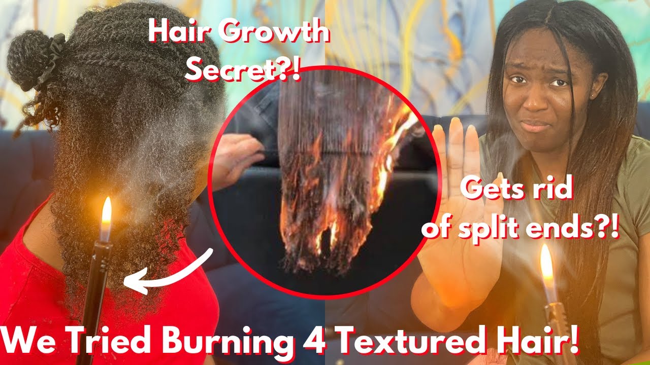 Target Split-Ends with FLAMES! | BURNING Split Ends for BEAUTIFUL ...
