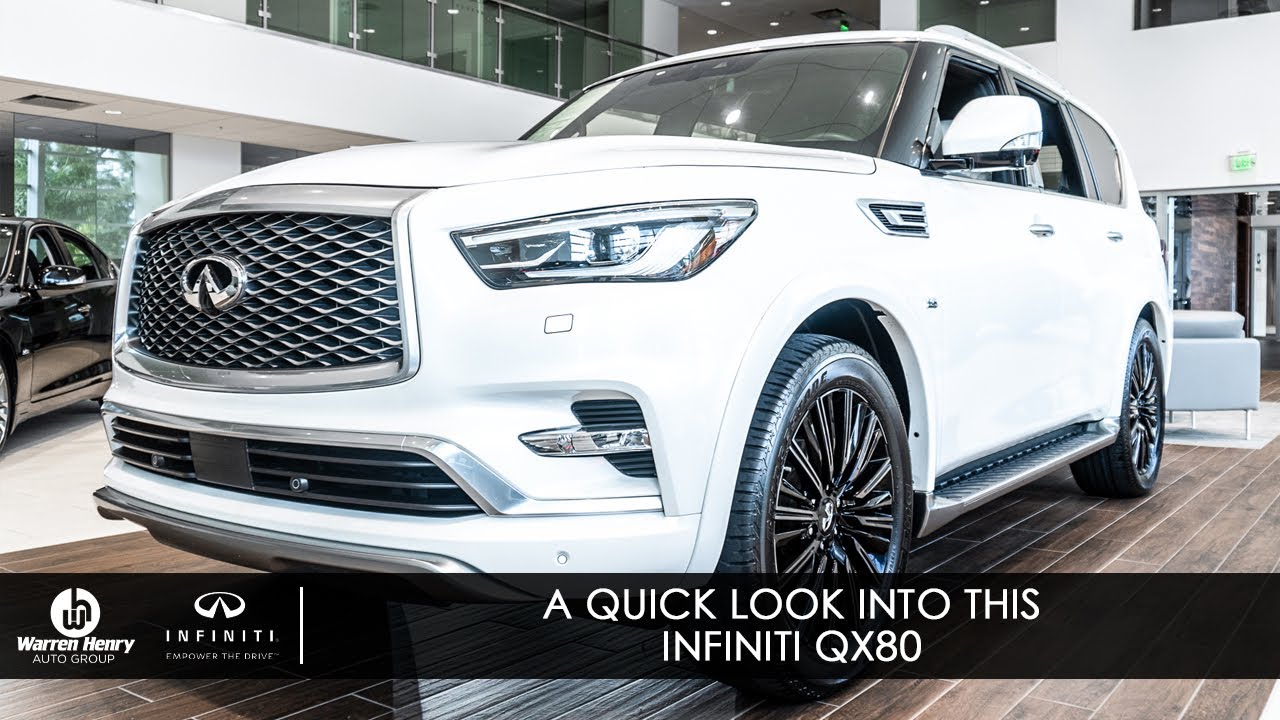 INFINITI QX80 Disponible en Warren Henry INFINITI - YouTube