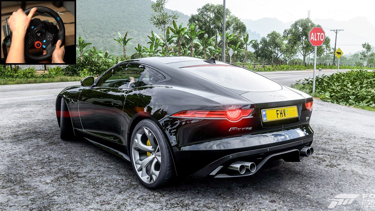 Jaguar F-Type R Coupé - Forza Horizon 5 | Logitech G29 Gameplay - YouTube