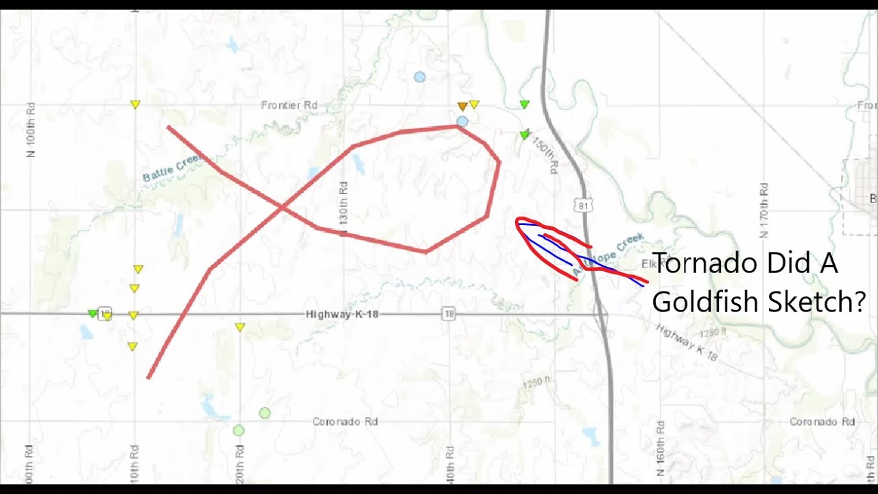 Strangest Paths a Tornado has ever Chosen to go on - YouTube