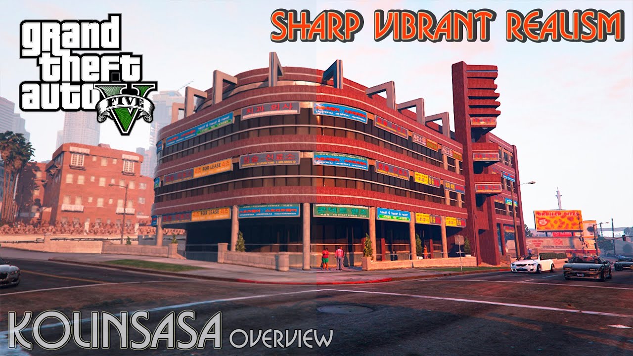 GTA 5 Sharp Vibrant Realism - YouTube