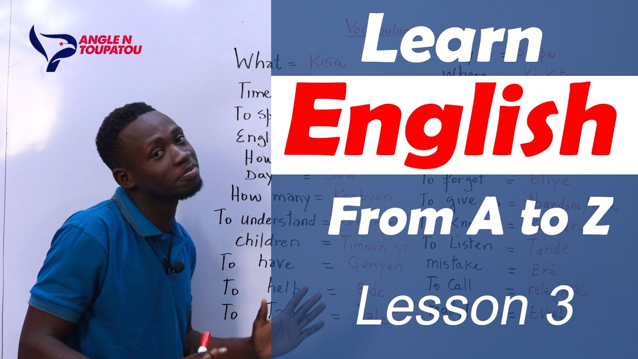 Ann Aprann Pale Anglais ak Teacher Dukene (Angle n Toupatou) master ...