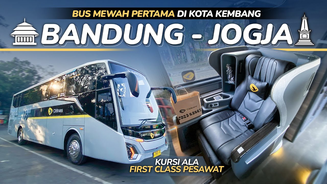 BUS MEWAH PERTAMA DI BANDUNG, BERAPA TARIFNYA? LINE PERDANA CITITRANS ...