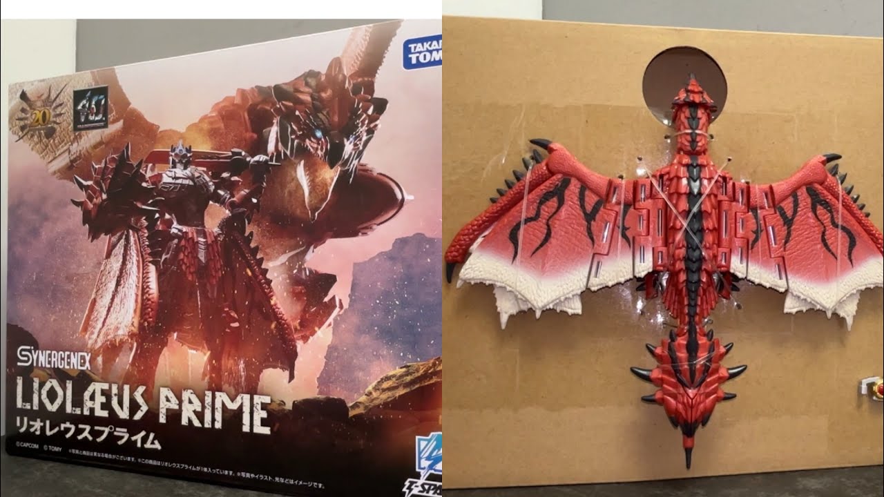 Transformers Liolaeus prime unboxing! Takara tomy t-spark synergenex ...