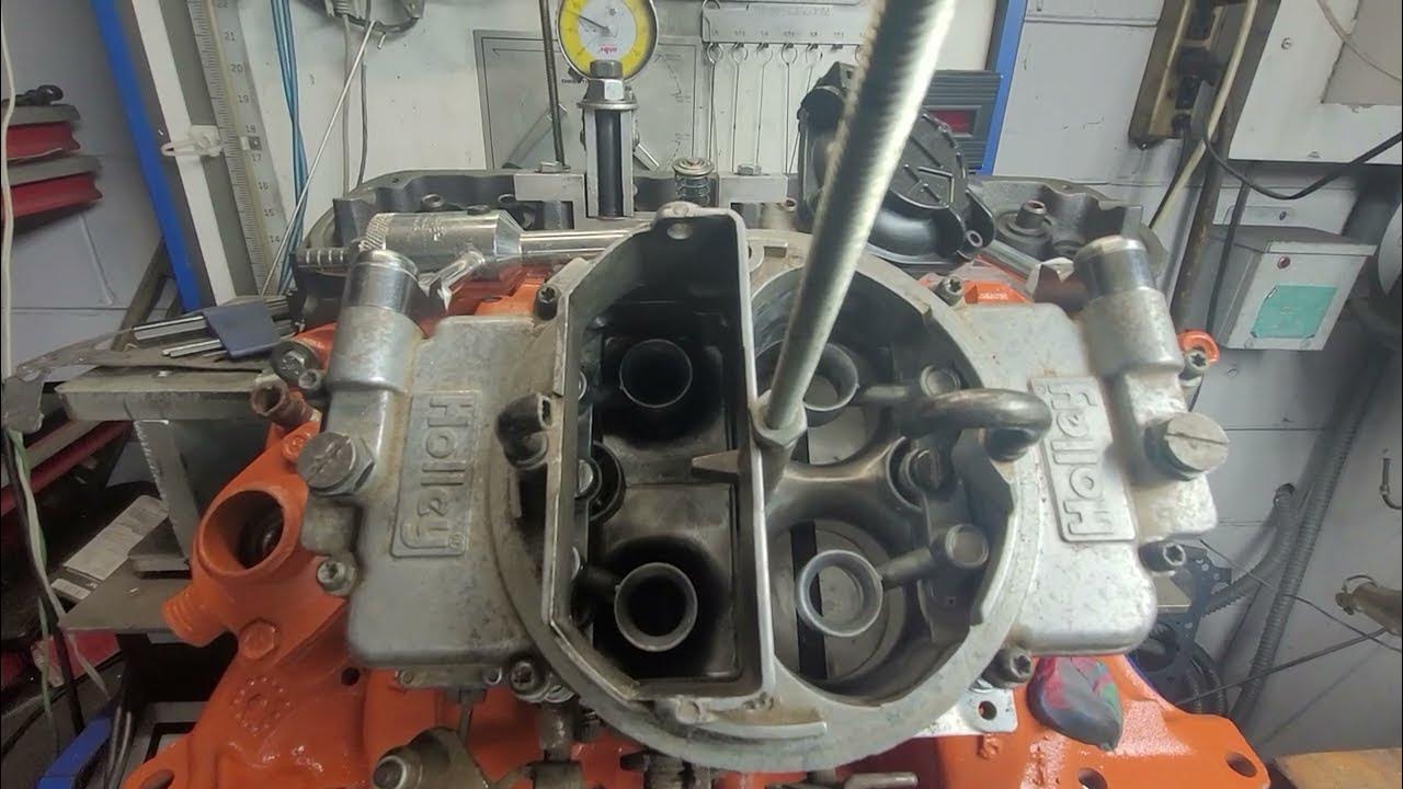 Mission Impossible 318 project. 340 intake with Holley 850 cfm carb ...