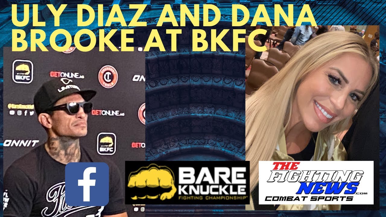 Uly Diaz and WWE star Dana Brooke Behind the Scenes at BKFC - YouTube