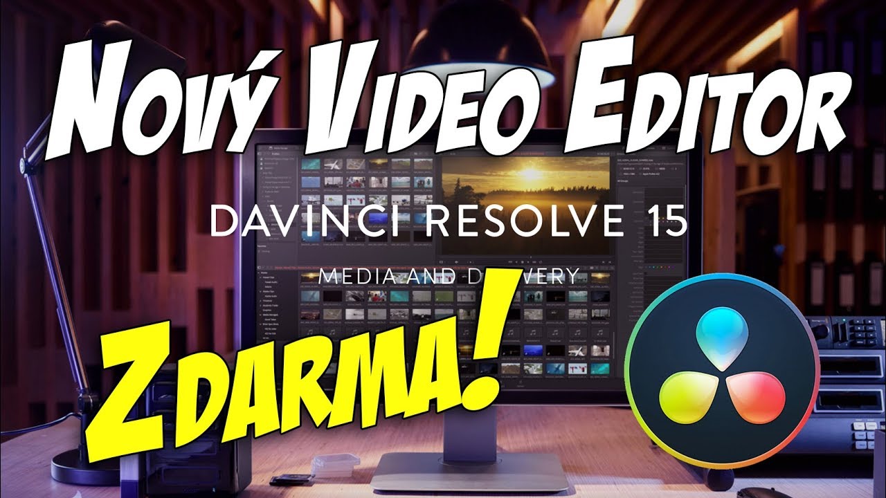 Skvělý software na střih videa zcela zdarma! - Davinci resolve 15 - YouTube