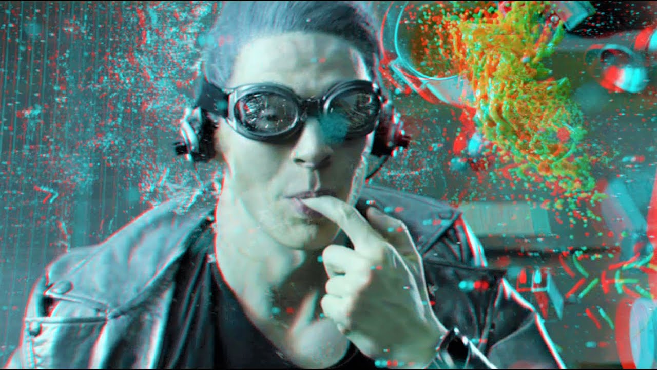 3D Clip: Quicksilver Super SlowMo Scene • X-Men Days of Future Past (7. ...