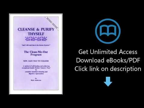 Cleanse & Purify Thyself: The Clean-Me-Out Program - YouTube