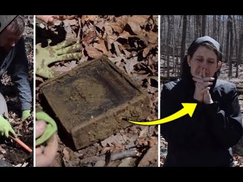Couple find buried box in the woods They look closer and see quotes ...