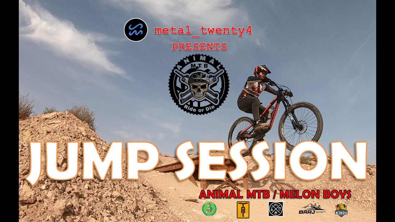 BIKE JUMP SESSION with ANIMAL MTB / MELON BOYS at BARJ TRAIL, JUBAIL, SAUDI ARABIA - VIDEO #127 ...