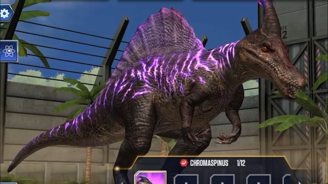 CHROMASPINUS | JURASSIC WORLD - YouTube