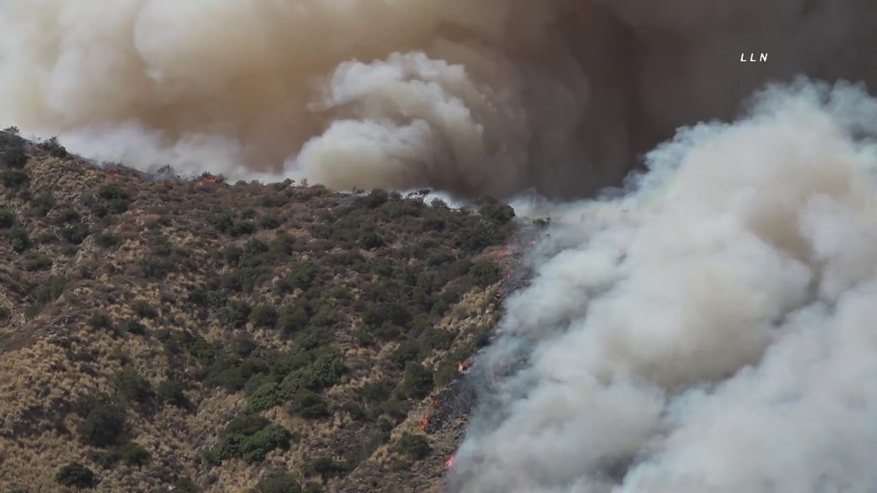 Ranch Fire / Azusa 8.13.20 - YouTube