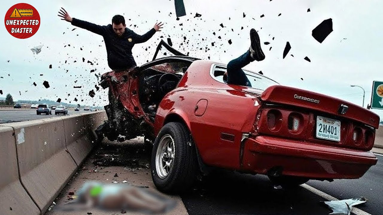 185 Crazy Drivers Face Instant Consequences – Wild Car Crash Footage ...