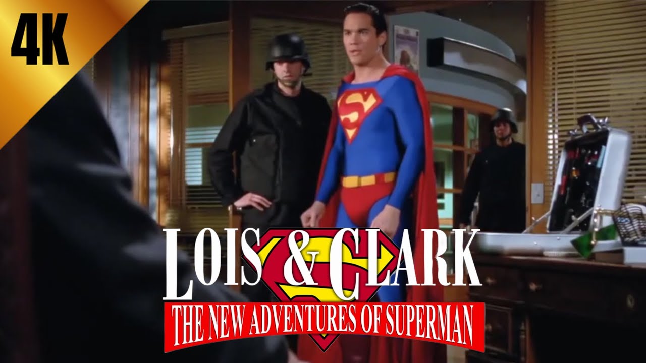 Lois & Clark: the new Adventures of Superman - Superman saves Perry ...