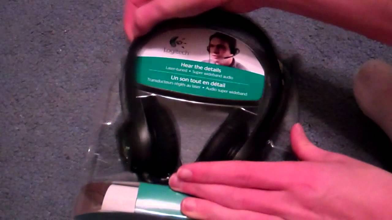Logitech H530 Headset Unboxing and Overview - YouTube